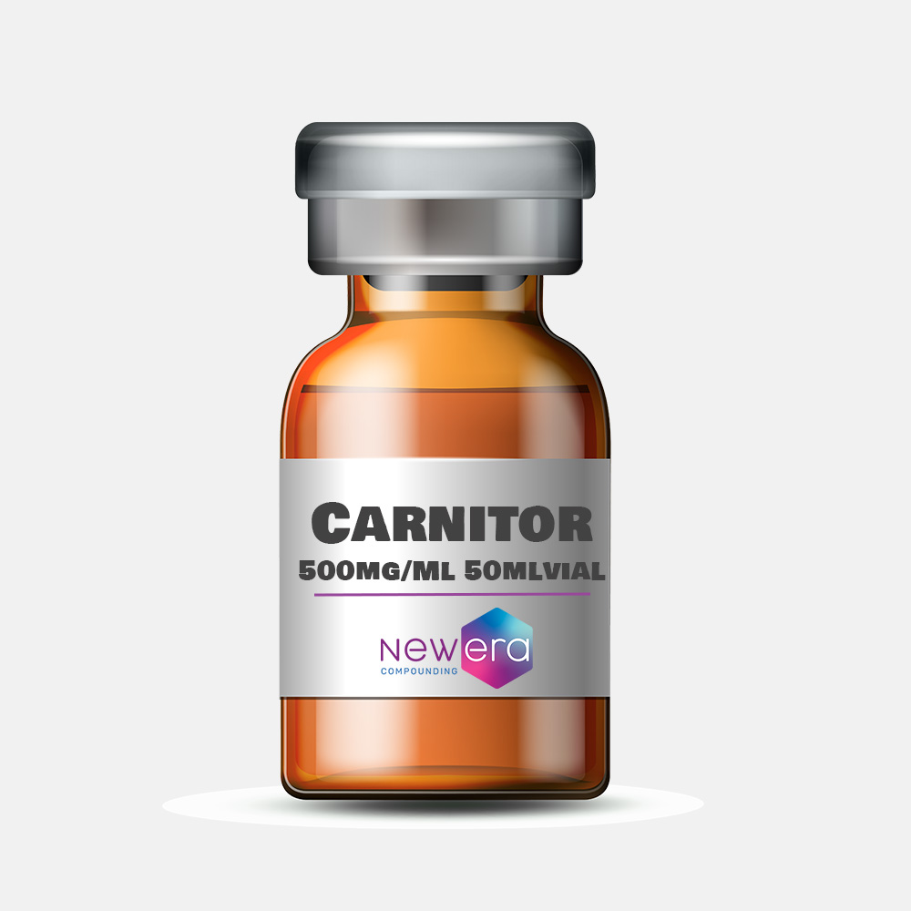 Carnitine (L) 500mg/ml 50ml vial - New Era Compounding Hypermedica